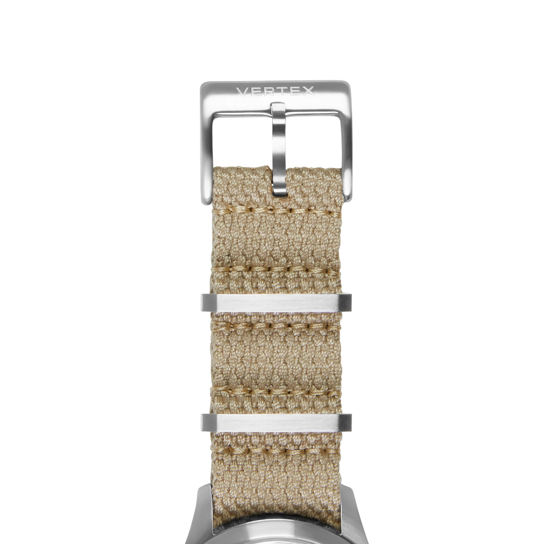 Sand Cotton Fabric Watch Strap 20mm – The Vertex Watch Company